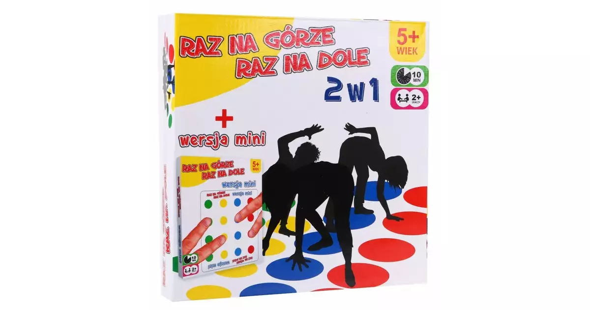 Twister XXL gra zręcznościowa 2x Mata + Tarcza | Dobra Cena | Sklep ...