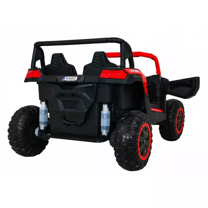 Mega mocny Buggy ATV Racing 4x200W Czerwony